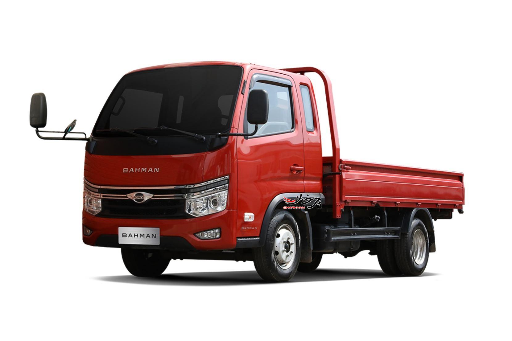 کاتالوگ کامیونت بنزینی فورس F38 بهمن دیزل منتشر شد - چرخان