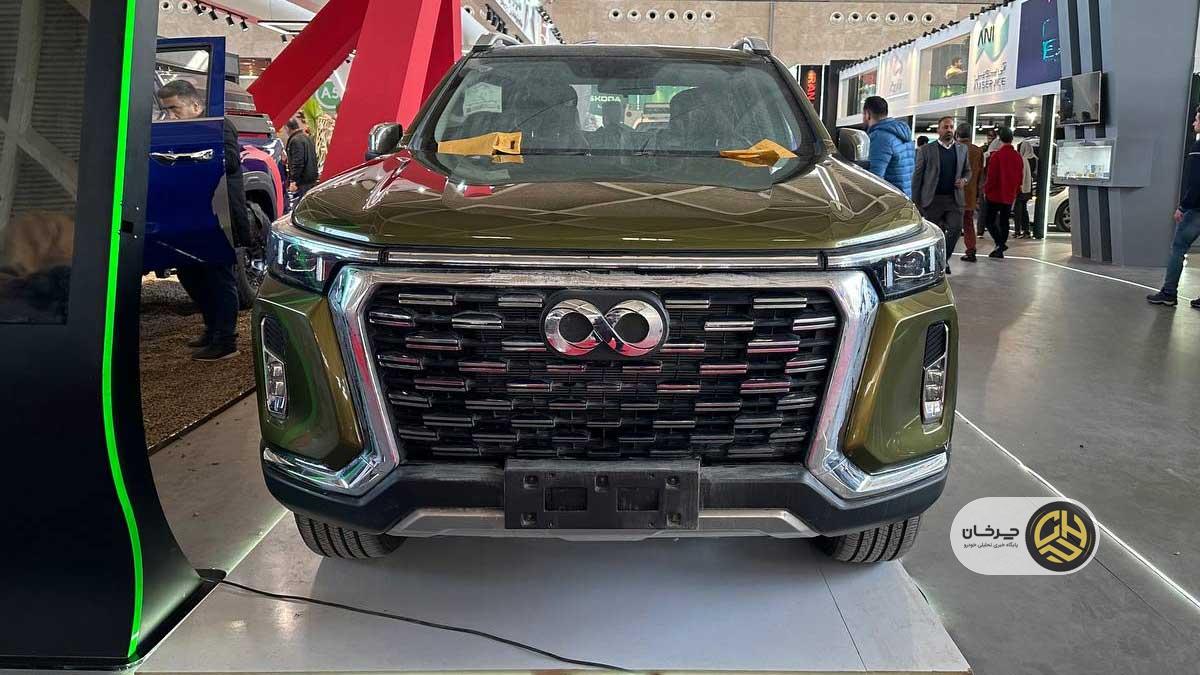 حضور گروه ایران روور با پیکاپ جدید اینفینیت اکسپلورر در نمایشگاه تهران ...